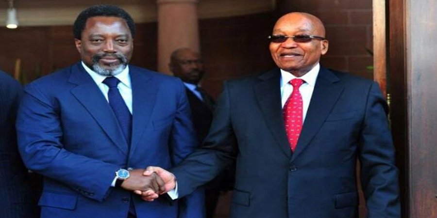 Crise en RDC : Zuma rencontre Kabila ce dimanche 15 octobre