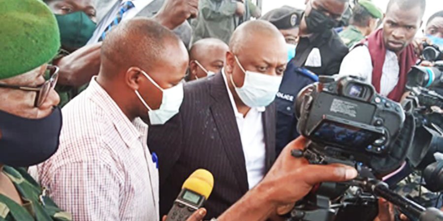 Éruption volcanique de Goma: Jean-Jacques Mbungani au chevet des ...